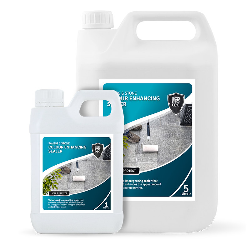 ECOPROTEC Paving & Stone Colour Enhancing Sealer ECO/25 | Northants Tools